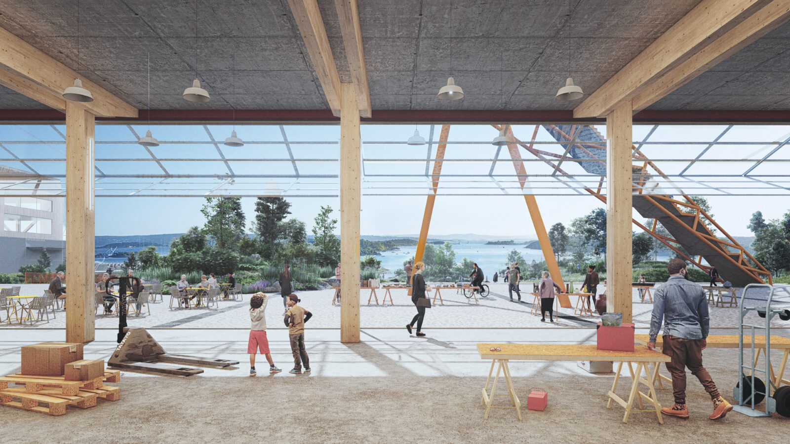 Grønlikaia • Prosjekter